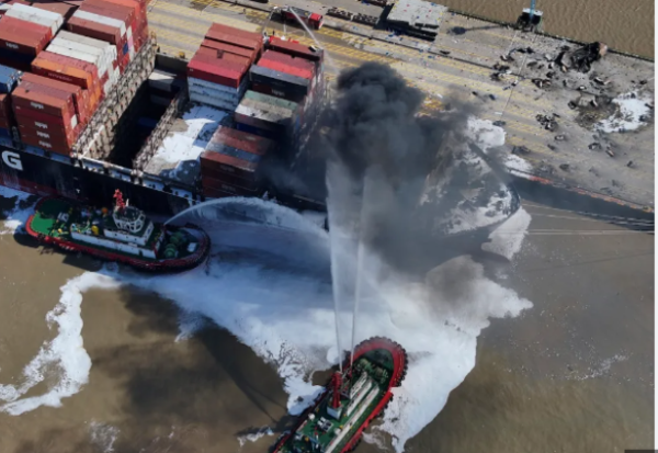 양밍, ‘YM Mobility’호 화재관련 GA 선언