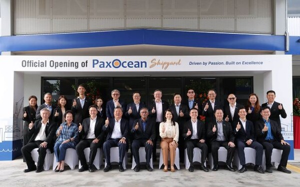 싱가포르의 PaxOcean, 5JS 조선소 공식 개장